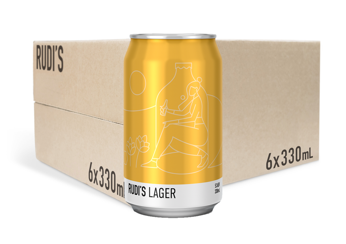 Buy Rudi's Lager 12 pack – Rudis Beer
